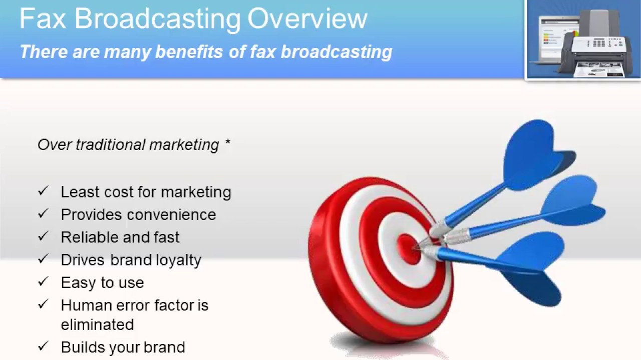 Fax Broadcasting Overview