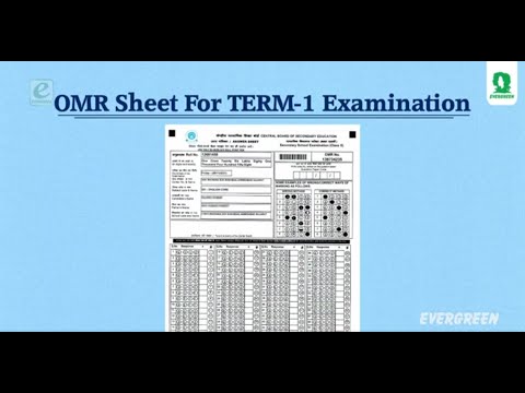 What is OMR Sheet ? How to Fill OMR sheet for Term-1 Board exams 2022 | Class 10 & 12 | CBSE