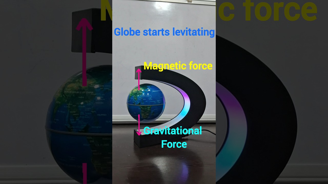 Magnetic Levitation #physics #learning #education #levitating #demonstration #science #shorts #tech