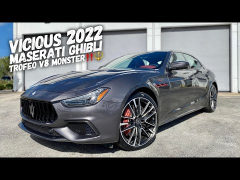 The 2022 Maserati Ghibli Trofeo V8 Is The Best Way To Say Goodbye To The Ghibli