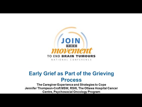 “Early Grief as Part of the Grieving Process” - Jennifer Thompson-Croft