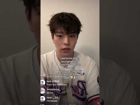 I love Insta lives ๐ฝ #straykids #stay #skz #viral #shorts #instagram #jeongin #leeknow #seungmin