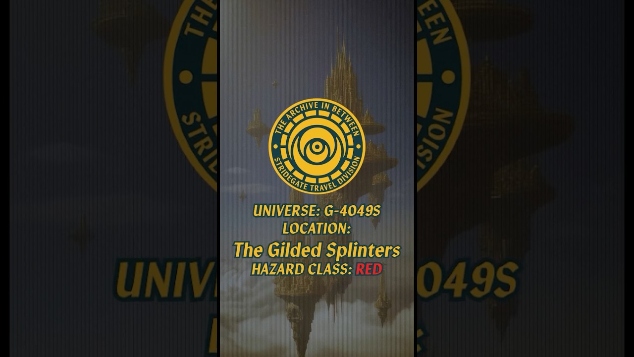 Stride guide entry for the Gilded Splinters, a shattered city located in universe G-4049S.