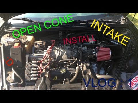 Grand Prix GTP Open Cone Intake Install!! Vlog : 1