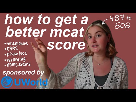 MCAT TIPS + STUDYING STRATEGIES TO BOOST YOUR MCAT SCORE | UWorld, Anki, Reddit