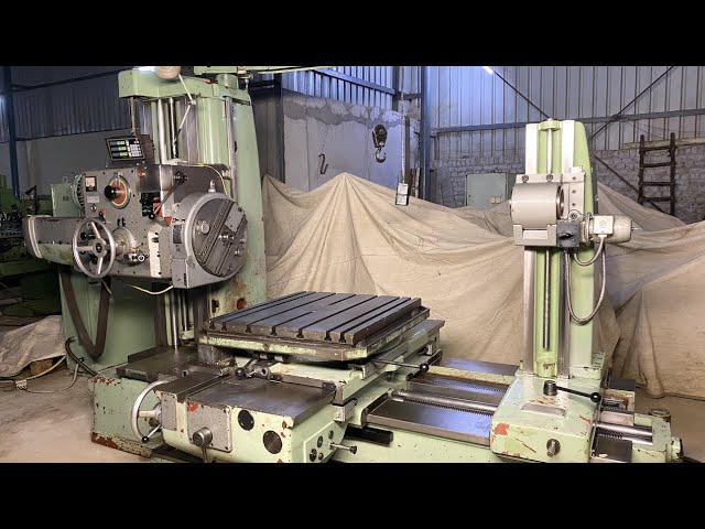 Horizontal Boring Machine - TOS H-80 Horizontal Boring Machine Trader ...