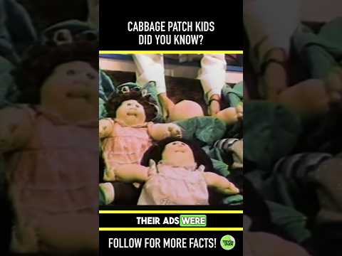 Did you know THIS about CABBAGE PATCH KIDS? Fact 6