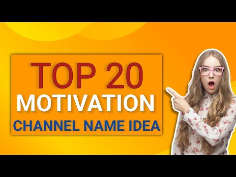 Top 20 | motivational Channel Name Idea's | motivational channel का नाम क्या रखें