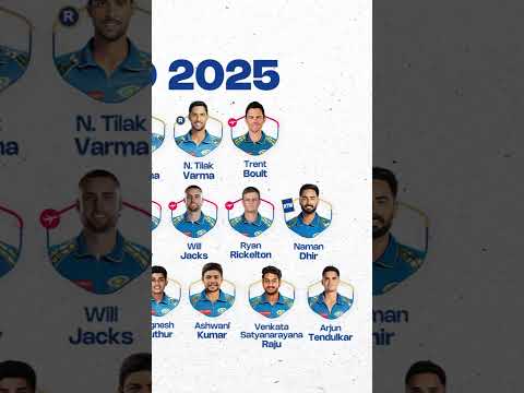 Mumbai Indians | Squad | Playing XI | Final Update | IPL 2025๐ฅ