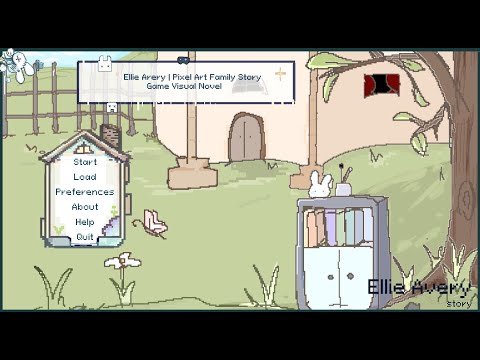 Ellie Avery | Background Story Game - Pixel Art Visual Novel 💤