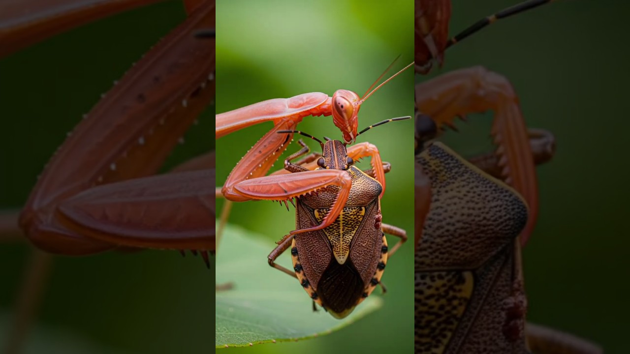 mantis vs stink bug who will win?