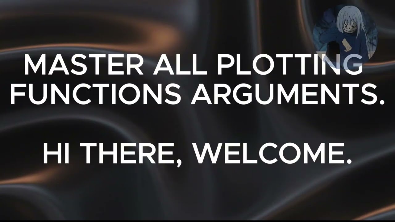 Master Matplotlib plotting arguments | Week 9