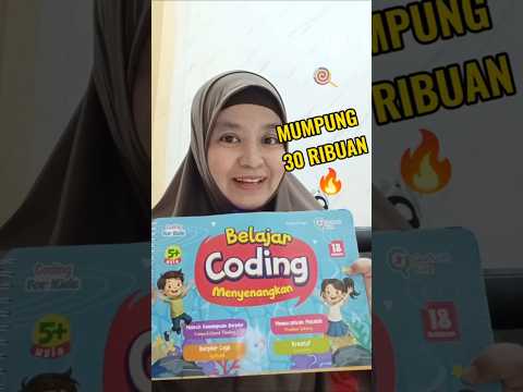 30 Ribuan dapet Buku coding Anak? #bukucoding #codinganak #bukuanakmurah #bukuanak #bukuedukasianak