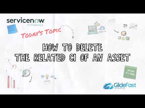 How to Delete The Related Configuration Item (CI) of an Asset in ServiceNow | ServiceNow Tutorial