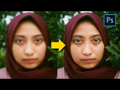 [ Photoshop Tutorial ] FIX BLUR PHOTO in 2 Minute using Photoshop