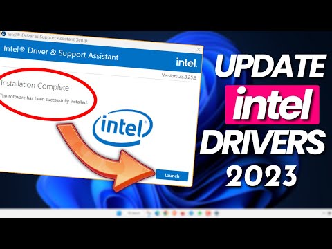 How to Update intel Drivers 2023 || intel Update in Windows 11/10/8/7💥