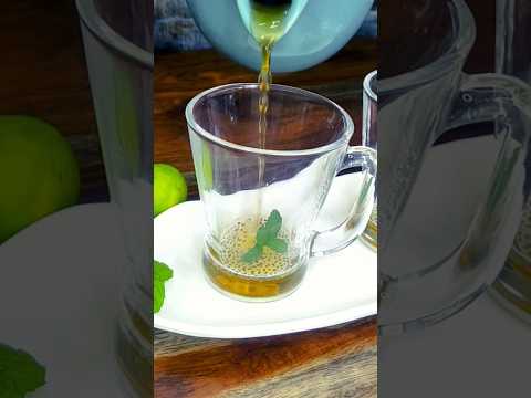 Quick 5 minute lemon tea recipe #lemontea #nemaniskitchen