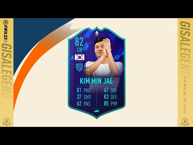FIFA 23 Ultimate Team Kim Min Jae POTM SBC