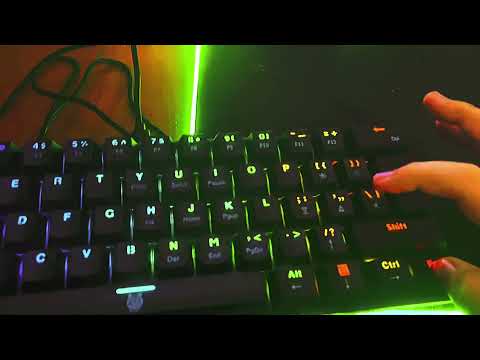 Unboxing keyboard A+K76
