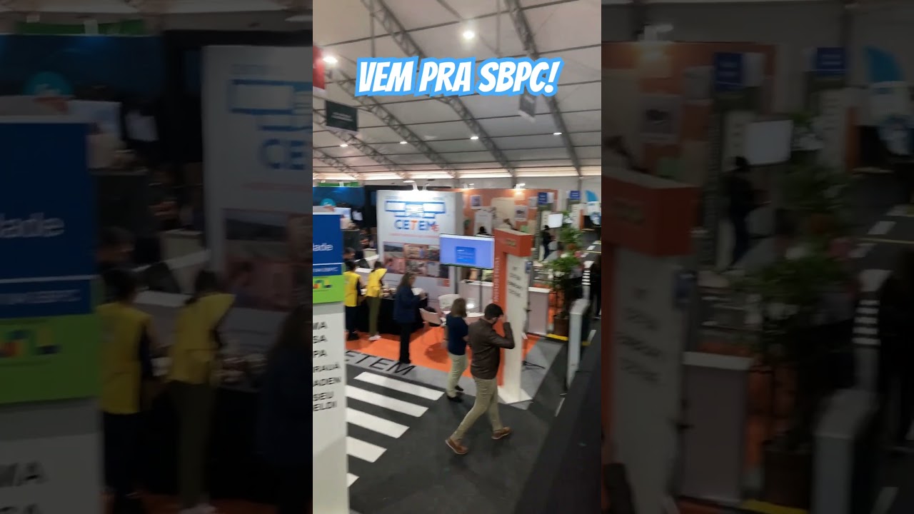 Ao vivo na 75ª Reunião Anual da SBPC na UFPR! #shorts