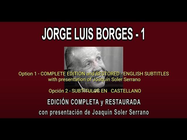 3 textos de Jorge Luis Borges