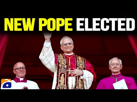 Conclave elects Cardinal Robert Prevost to be Pope | Geo News