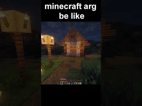 WHAT DID BRO SAY AT THE END? 😭 #minecraft #arg