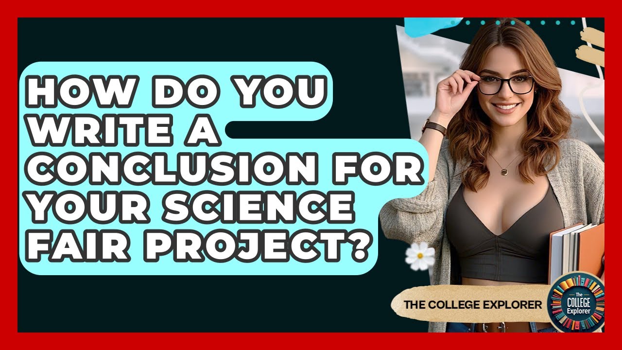 How Do You Write A Conclusion For Your Science Fair Project? - The College Explorer