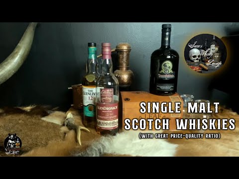 3 Single Malt Scotch Whiskies (with great price - quality ratio)
