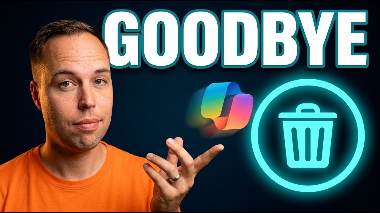 STOP Windows 11 From Shoving AI Apps Down Your Throat!