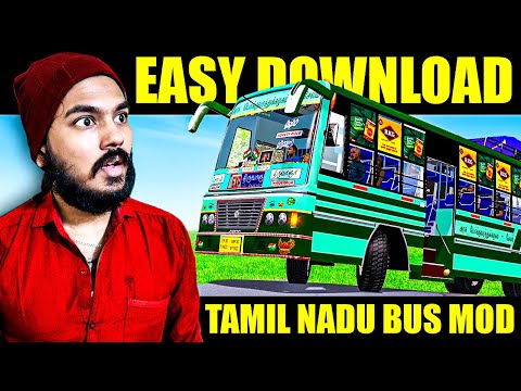 Tamil Nadu TNSTC Bus Mod in Euro Truck Simulator 2: Free Download & Simple Installation Guide