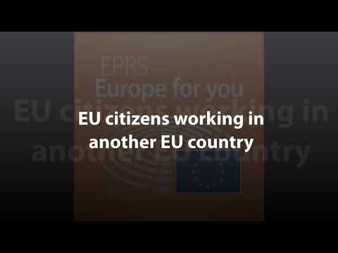 EU citizens working in another EU country [What Europe does for you]