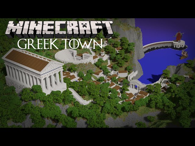 Greek Town Minecraft Map