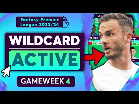 FPL BEST GW4 WILDCARD DRAFT! 🔥 | Fantasy Premier League 23/24