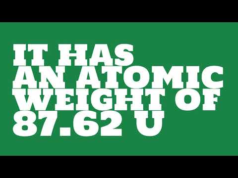 What is the First Ionisation Energy of Strontium?