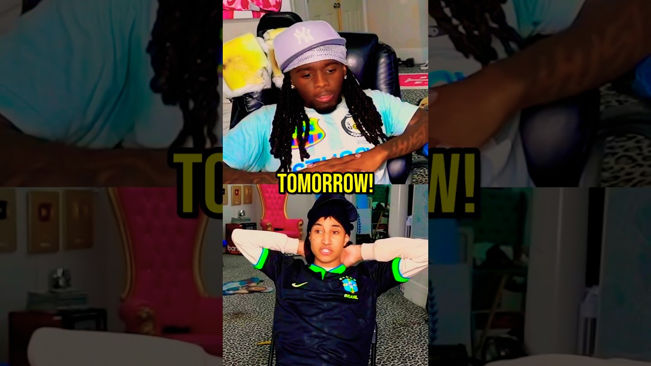 Kai Cenat Asks Tota His Favourite Colour! 😂😭