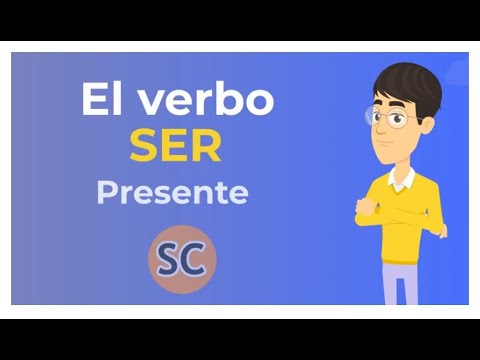 Spanish conjugation - El verbo Ser presente - to be present tense