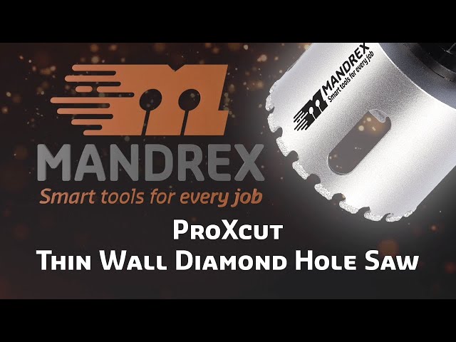 MANDREX TIMANTTIREIKÄSAHA MANDREX PROXCUT 102MM MXQS | Reikäsahat | Onninen