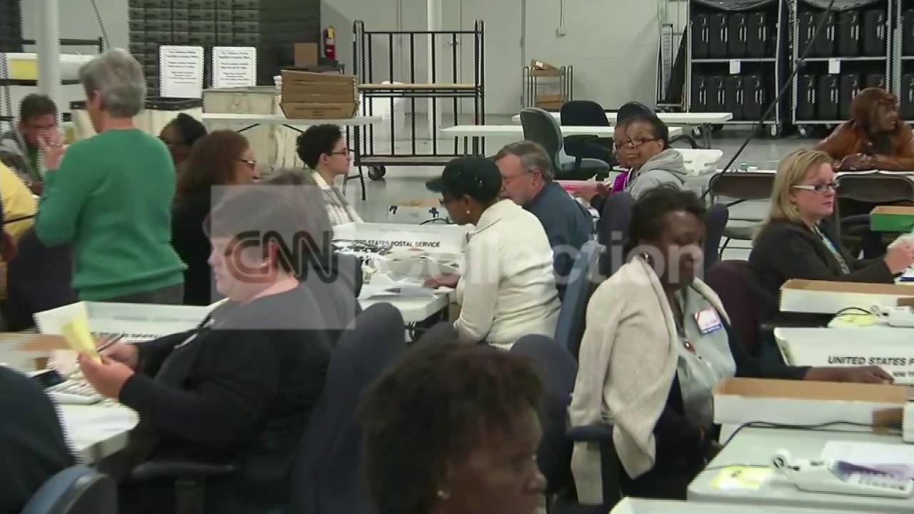 GA:POLLS CLOSE BALLOT COUNTING UNDERWAY