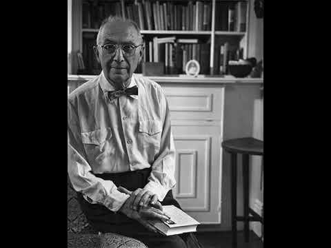 William Carlos Williams reading his poetry