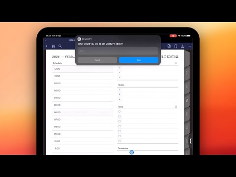 2024 Digital Planner with Apple Calendar Integration & Events Import (Breakthrough - First Ever!)