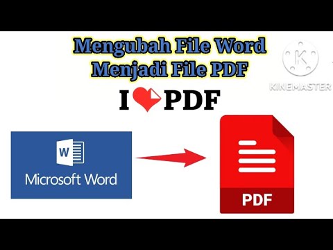 Cara Mengubah Word Menjadi PDF dengan I Love PDF | How to Turn Word Into PDF with I Love PDF