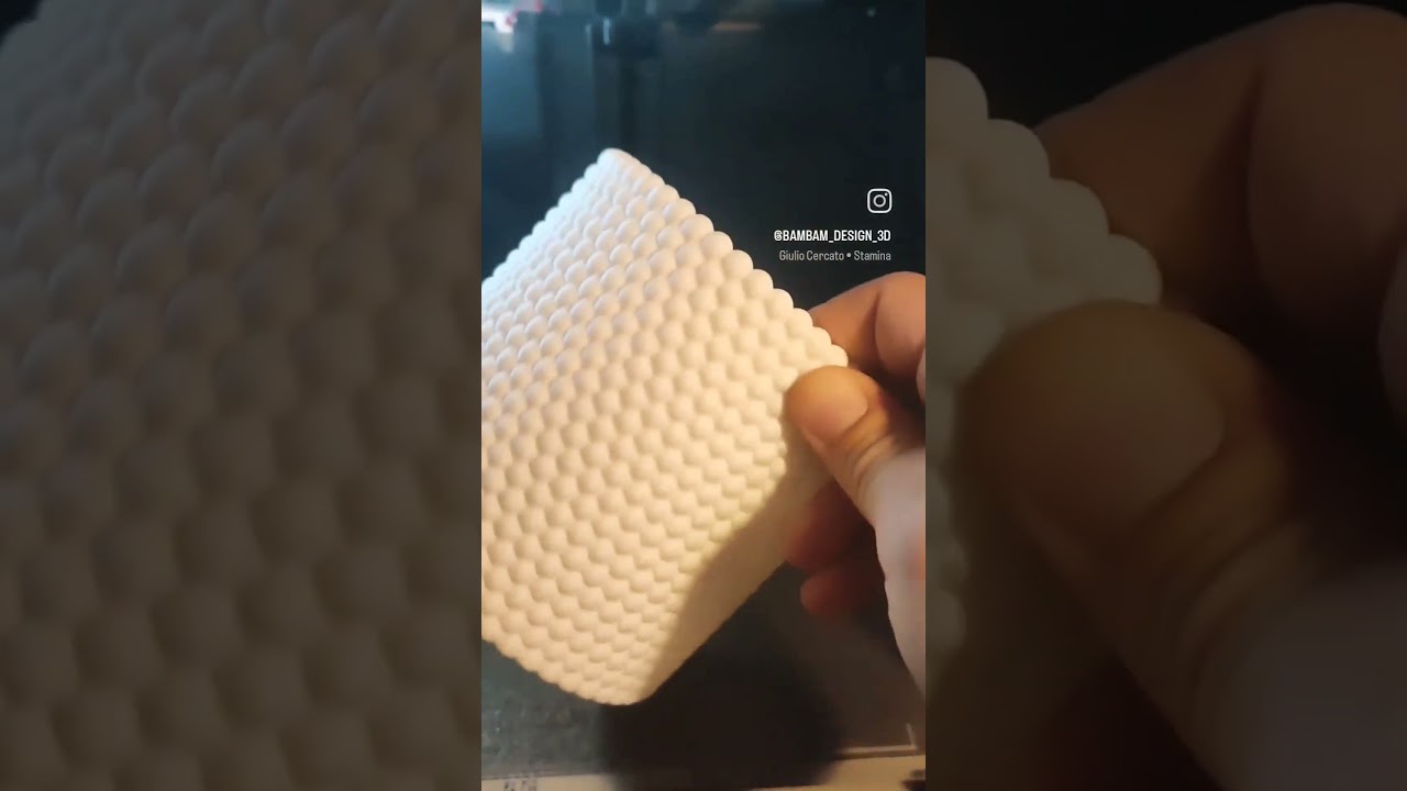 Planter Design Intersected Blobs #3dprinting #flowerpot #plant