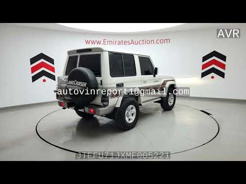 JTEFU71JXMF005221 2021 TOYOTA LAND CRUISER