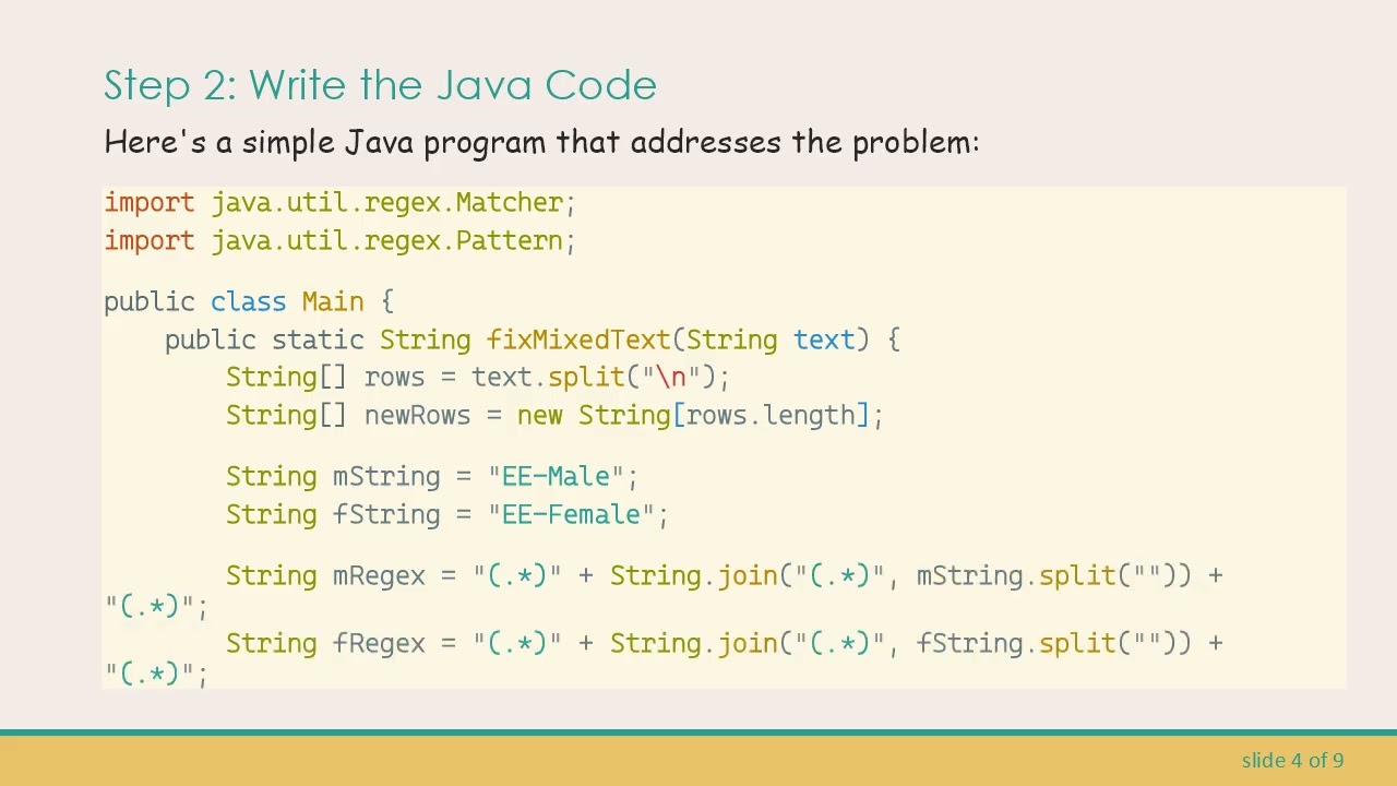 How to Use Java Regular Expressions to Clean Up PDF Data Extraction