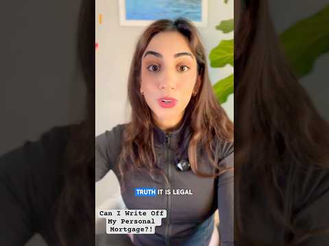 Can I claim a tax write off for my personal mortgage in Canada ?! 🇨🇦