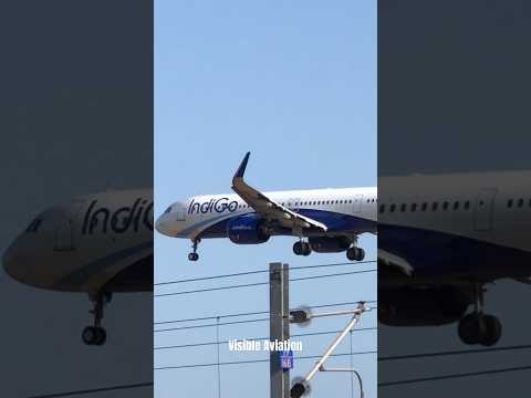 Indigo Airlines A321 Landing at Chennai International Airport