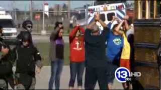 SWAT Team Staged A Realistic Hijacking Of A School Bus In Ohio