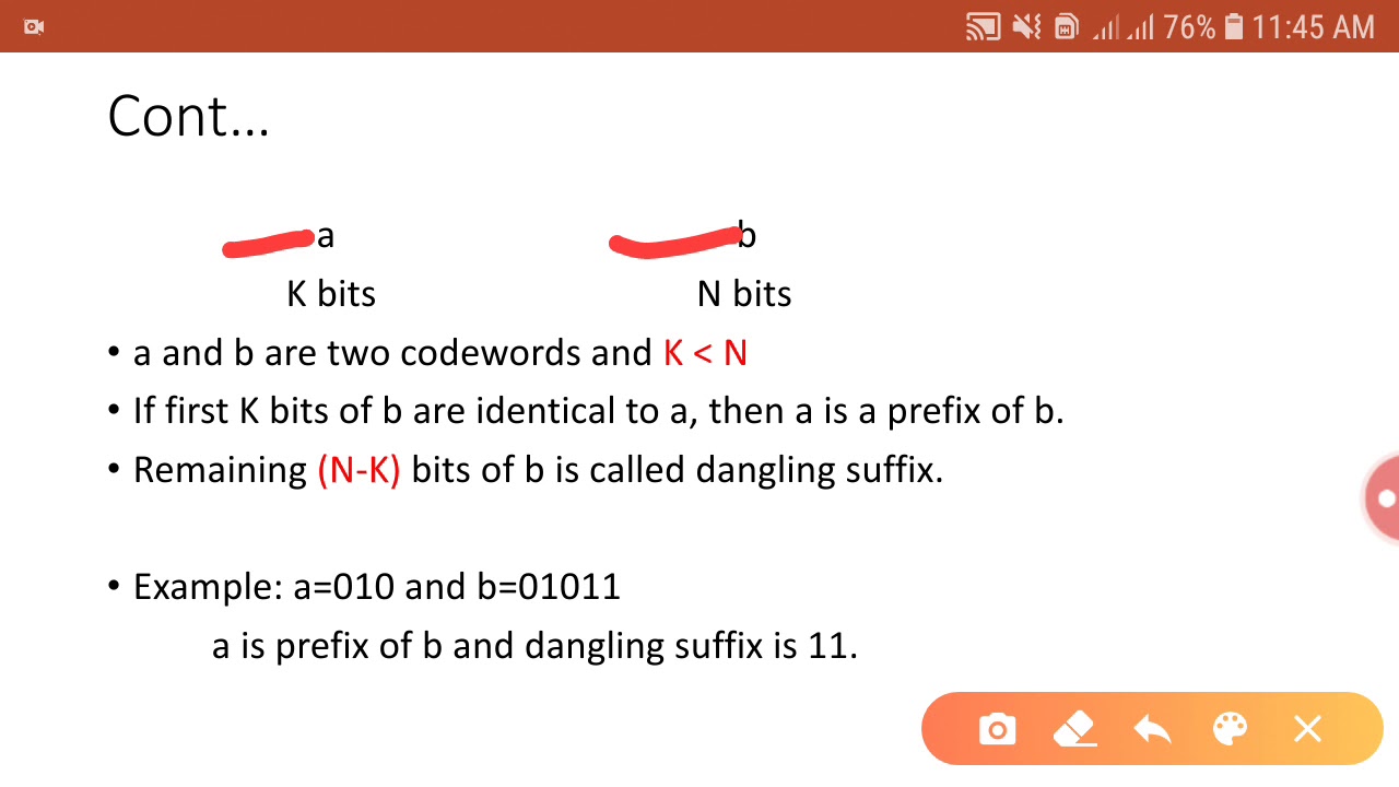 Uniquely Decodable Codes (UDC)