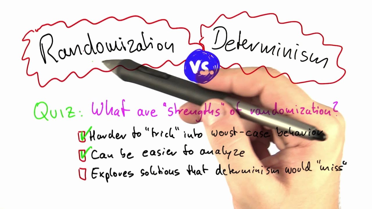 Randomization Vs Determinism Solution - Intro to Theoretical Computer Science